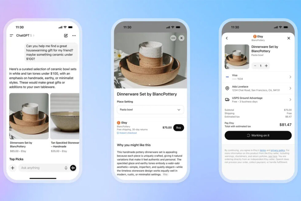 Etsy Teams With OpenAI To Enable Direct Purchasing in ChatGPT ...