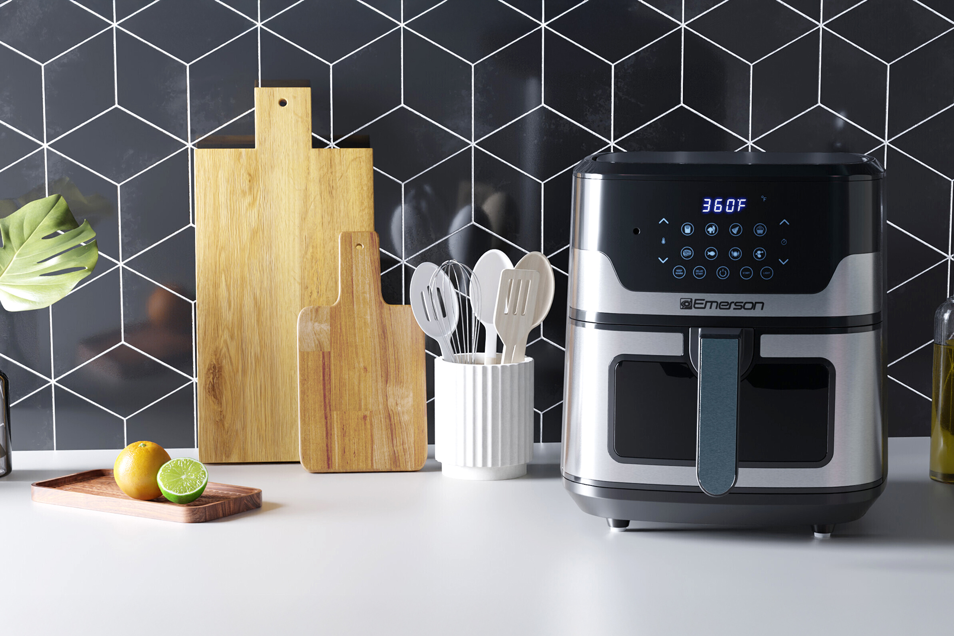 IAI Smart's Emerson SmartVoice Air Fryer Makes Automated Cooking Easier ...
